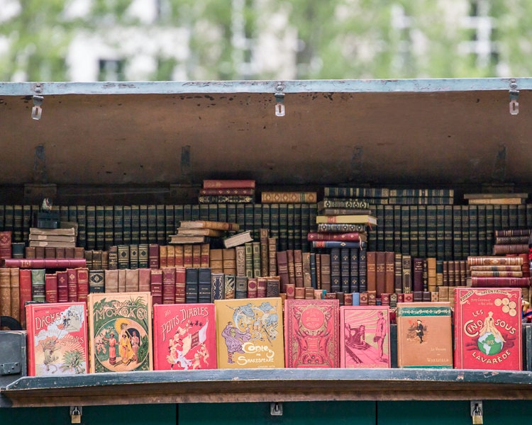 Paris Fine Art Photograph - Paris Antique Books Stall Photo, Gallery ...