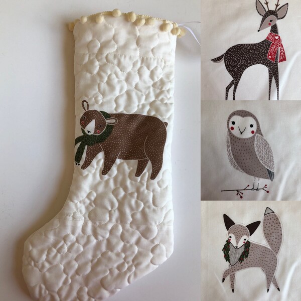 Owl Stocking - Etsy