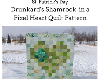 Pixel Path Quilt Pattern - Etsy