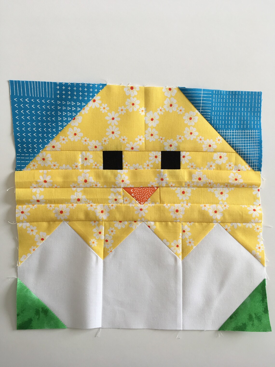 Spring Chick Quilt Block Pattern Digital Quilt Block PDF - Etsy