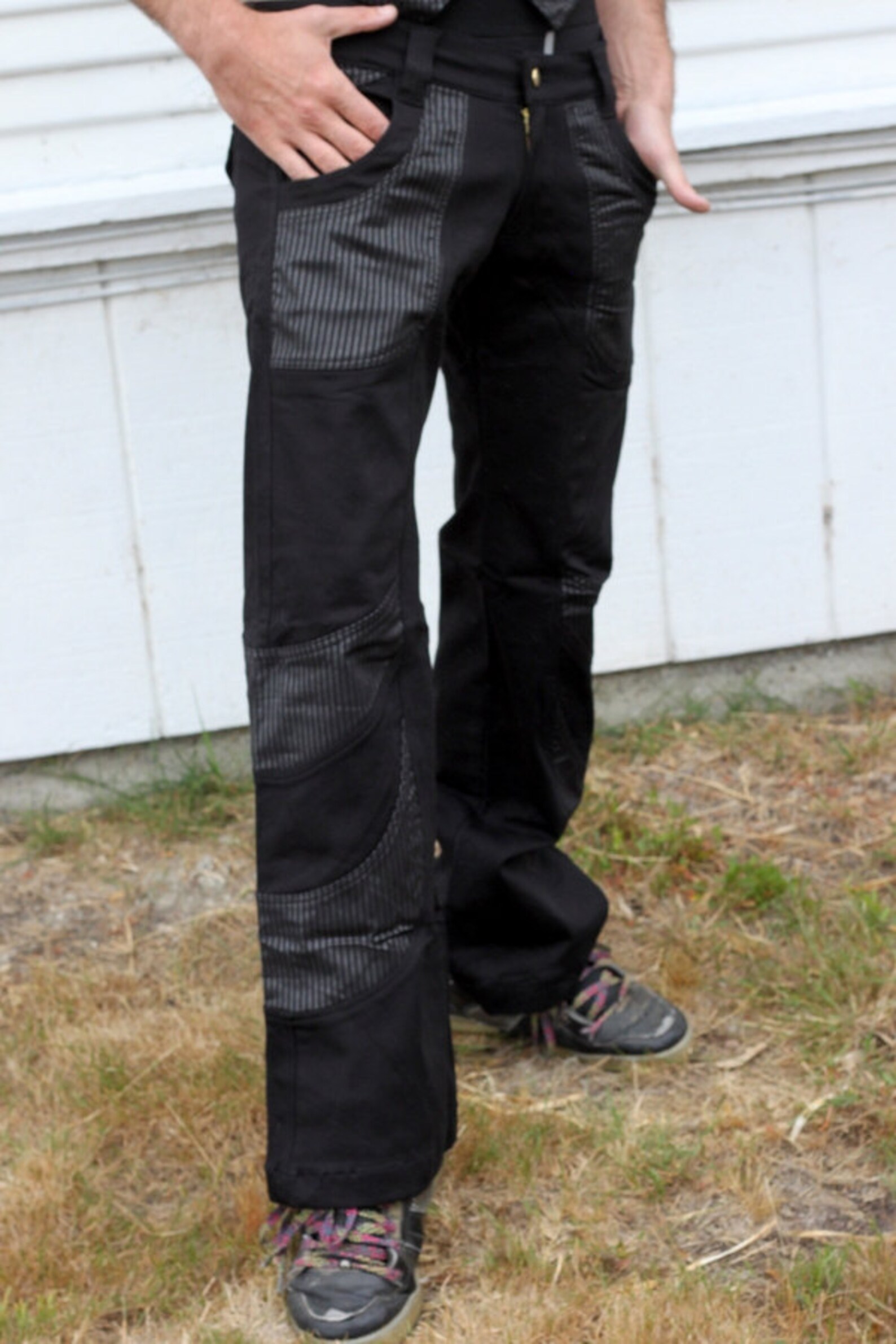 Men's Rockstar Flare Dancin' Pants. A Fitted Low-rise Man Pant by Amae ...