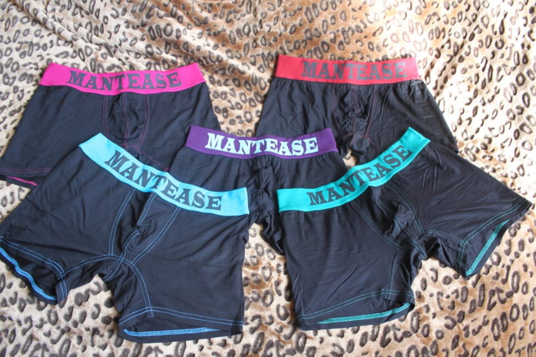 Mens Underwear, Bamboo MANTEASE Manties: Sexy Boxer Briefs - Etsy