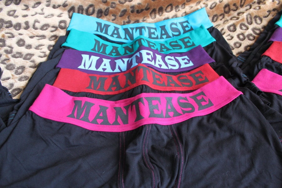 Mens Underwear, Bamboo MANTEASE Manties: Sexy Boxer Briefs - Etsy