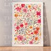 Nordic Blossoms Digital Floral Paper | Watercolor Seamless Pattern ...