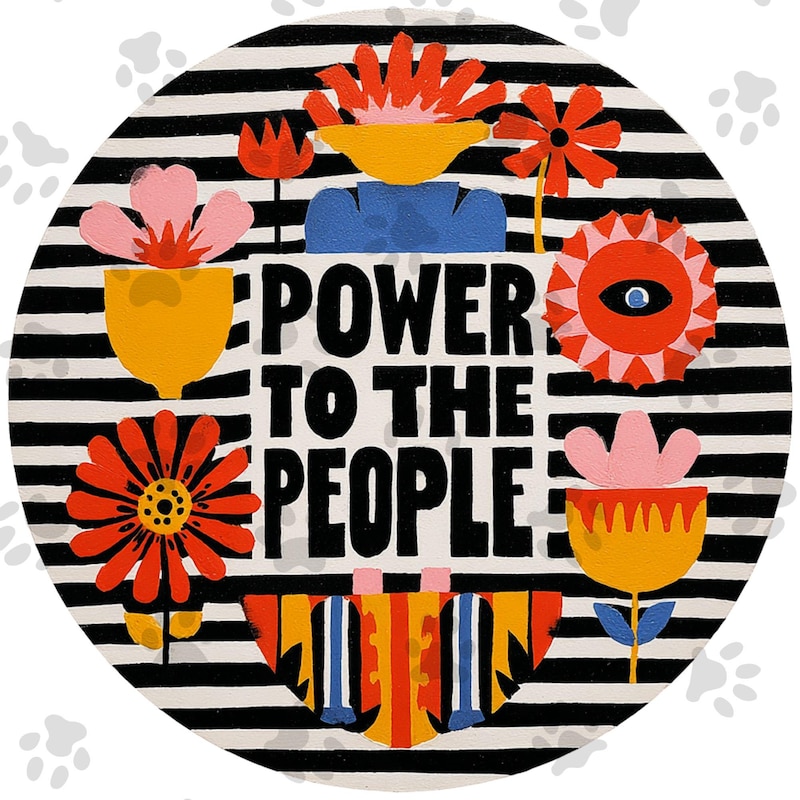 People Button Art - Etsy