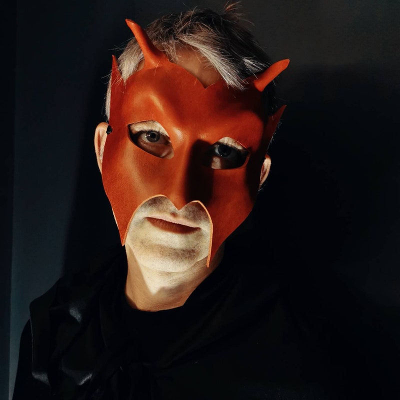 Devil Mask - Etsy