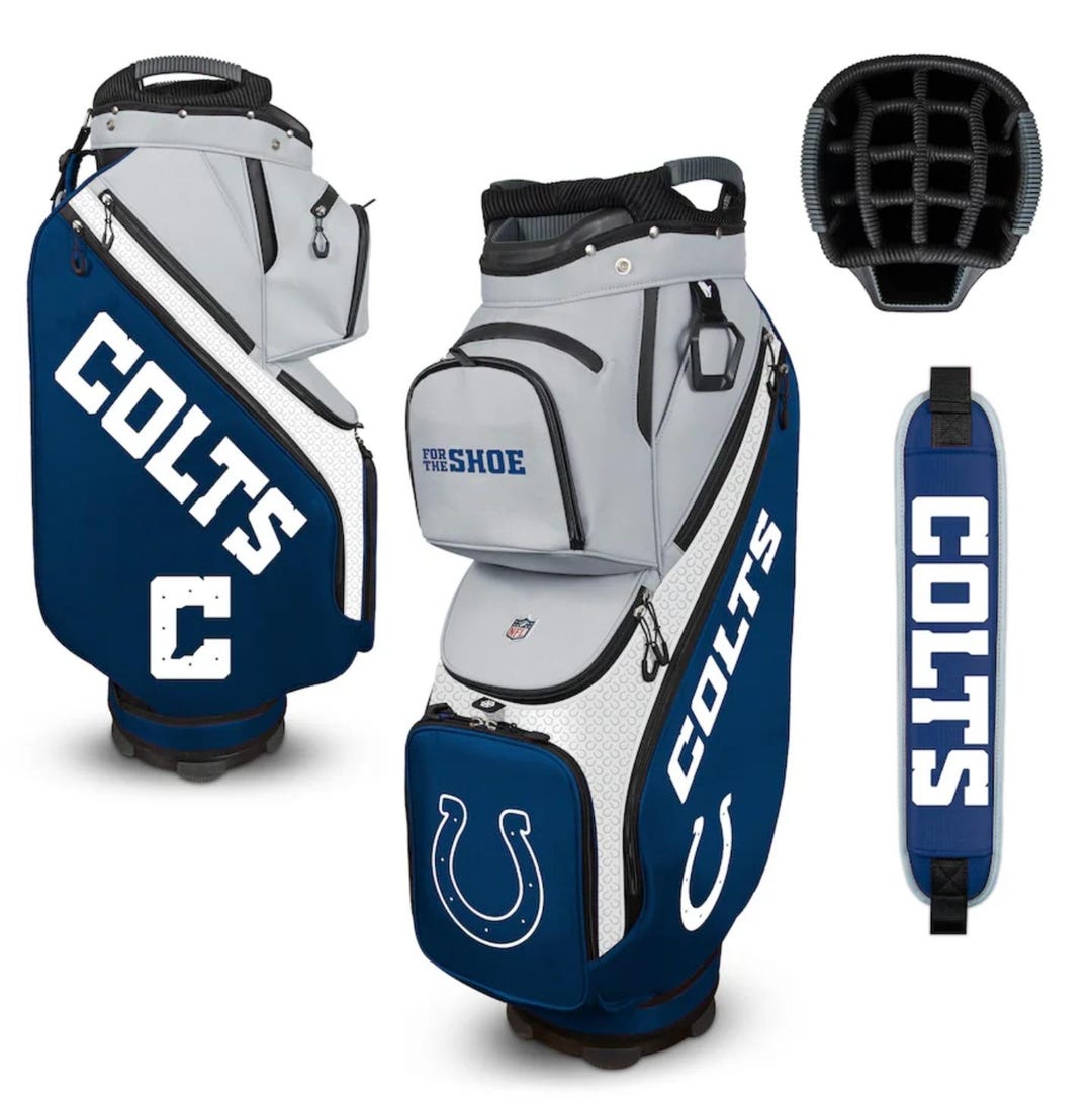 Indianapolis Colts Clubhouse Cooler Cart Golf Bag - Etsy