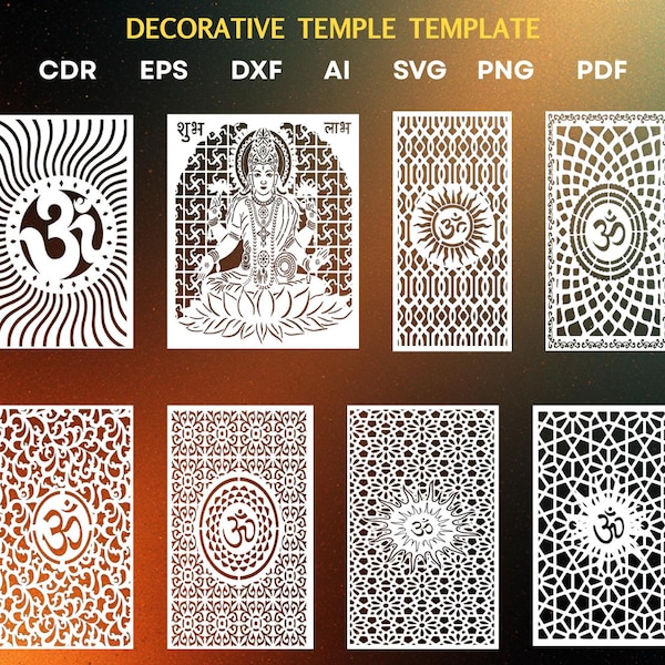 Pooja Mandir Dxf - Etsy