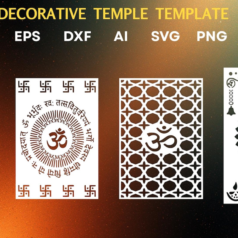 Pooja Mandir Dxf - Etsy