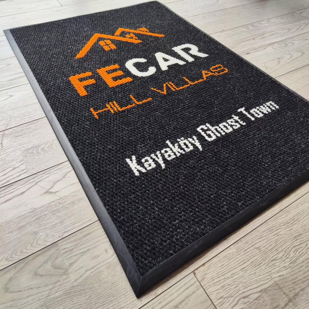 Personalized Business Logo Mat, Custom Company Entrance Rug, Branded ...