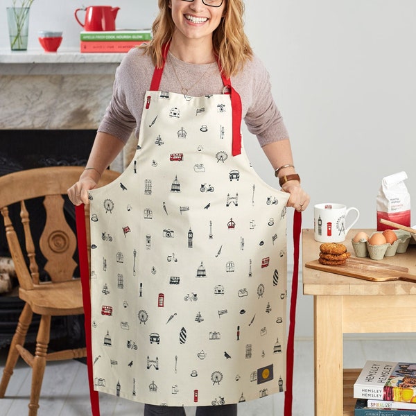 Screen Printed Apron - Etsy