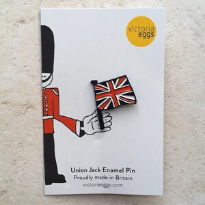 Union Jack Enamel Pin Badge Lovingly Made in Britain - Etsy
