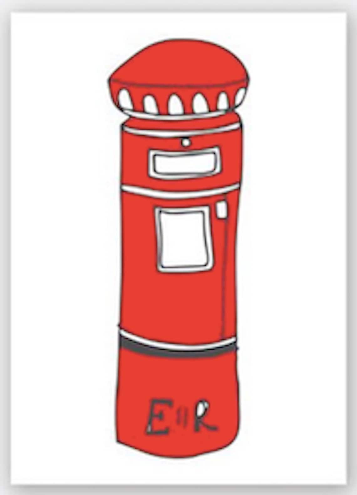 Pack of Six London Postcards - Lovingly Made in Britain - Etsy