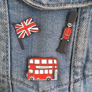 Union Jack Enamel Pin Badge Lovingly Made in Britain - Etsy