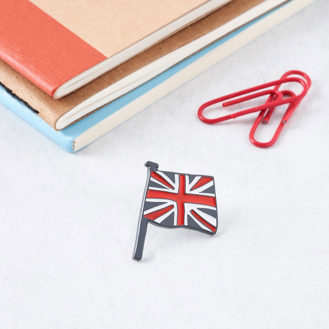 Union Jack Enamel Pin Badge Lovingly Made in Britain - Etsy