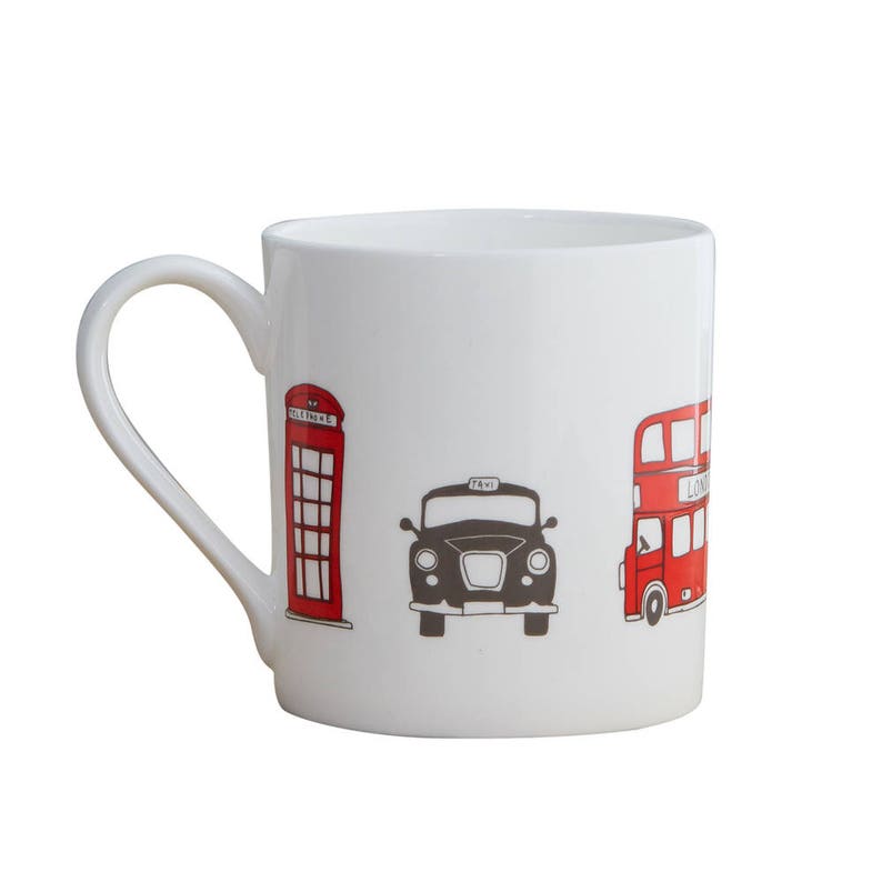 London Skyline Mug - Lovingly Made in Britain, Fine Bone China, Coffee ...