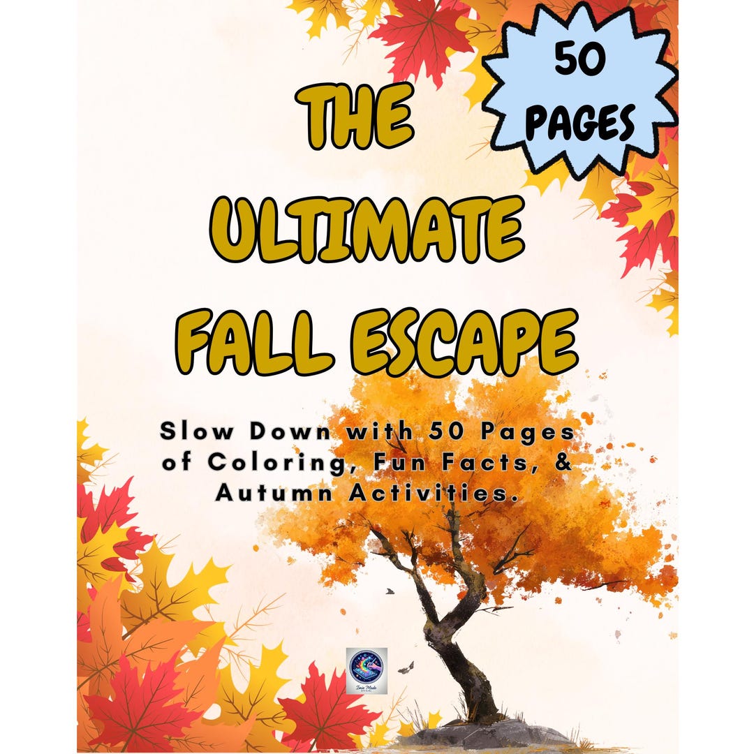 Cozy Fall Activity Book Printable, Puzzles, Mazes, Word Search ...