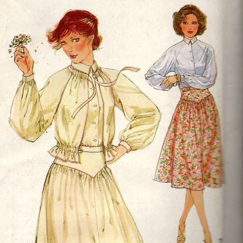 Skirt Blouse Pattern - Etsy