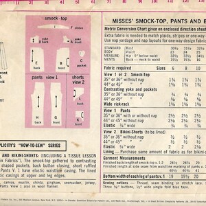 Simplicity 5423 Pinafore Style Square Yoke Shoulder Ruffle Tunic Dress ...
