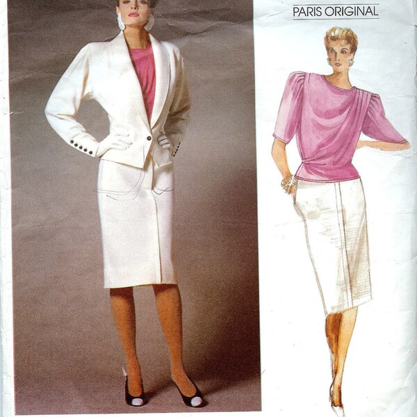 Vogue Paris Pattern - Etsy