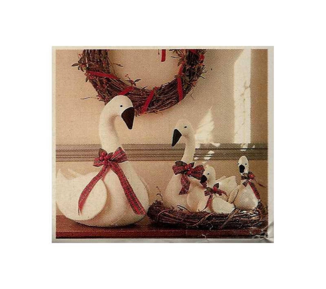 Butterick 5803 Goose Family in Small 8 Medium 15 Large 20 Sizes Goose ...