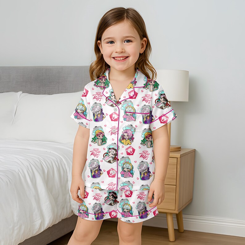 Saja Boys Soda Pop Pajama Set for Kids, 100% You Little Soda Pop ...