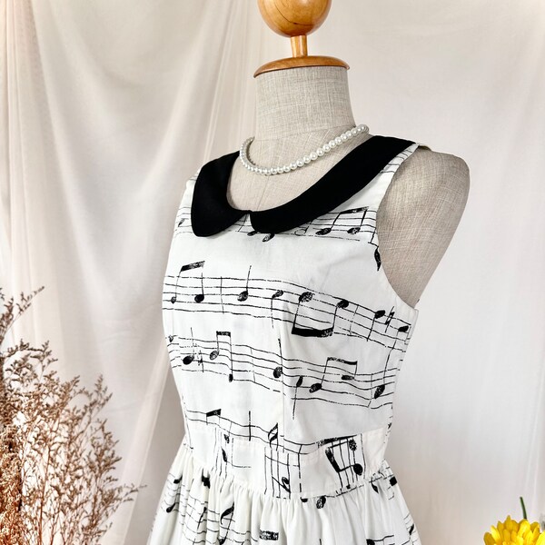 Music Note Dress - Etsy