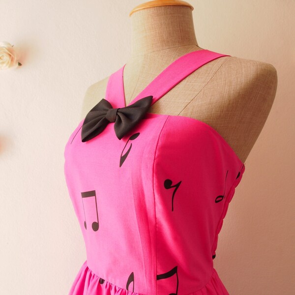 Music Note Dress - Etsy