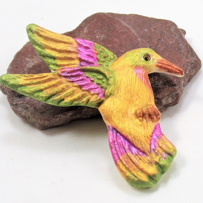 Painted Hummingbird - Etsy