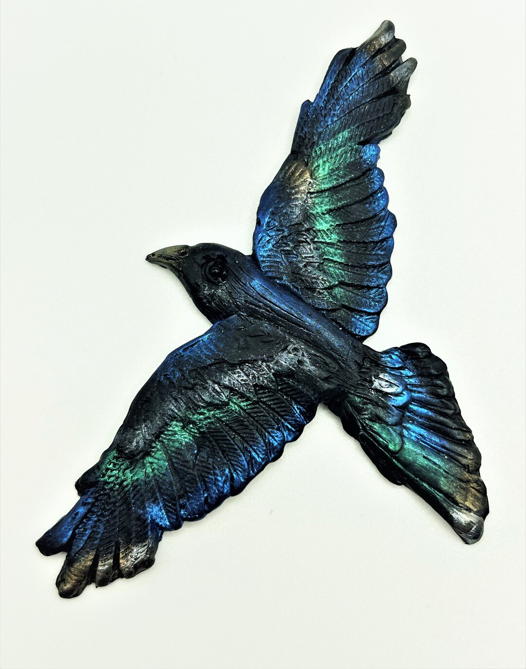 Studiostjames Made to Order Clay Raven Cabochon for Holly Bean Casting ...