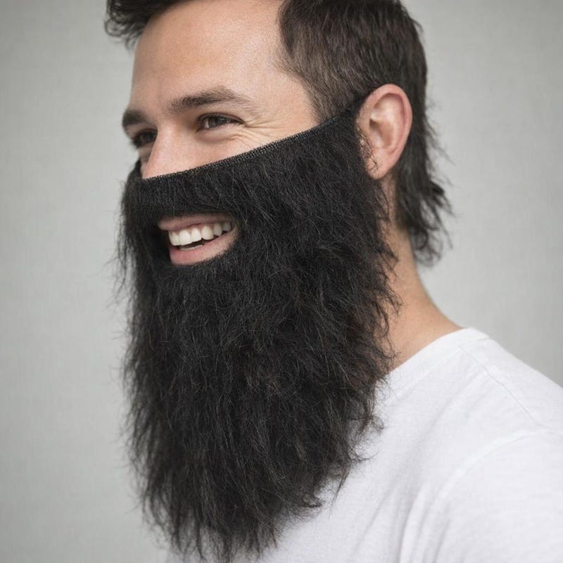 Realistic Fake Beard - Etsy