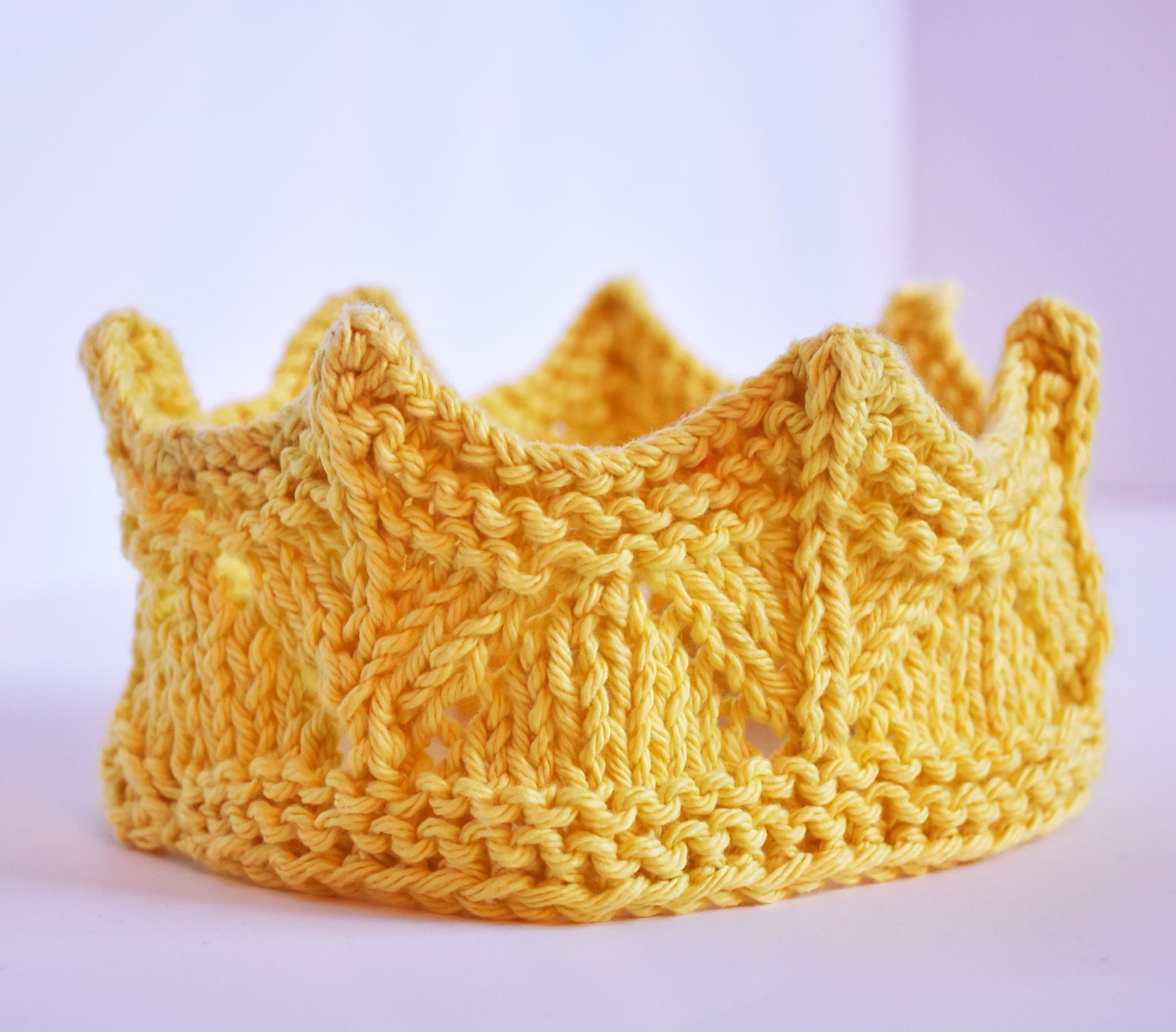 PDF KNITTING PATTERN for Child's Crown - Etsy