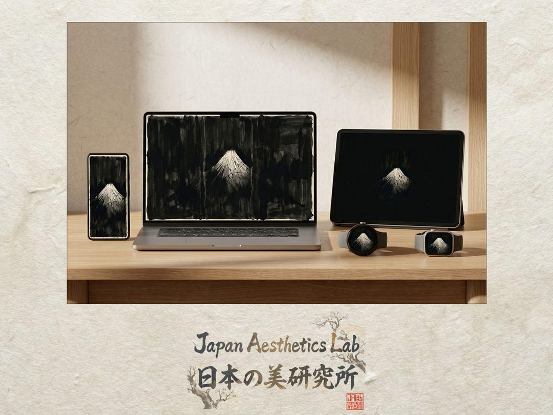 01_suiboku_00007_artpac_all | Japanese Aesthetic Vintage Style Digital ...