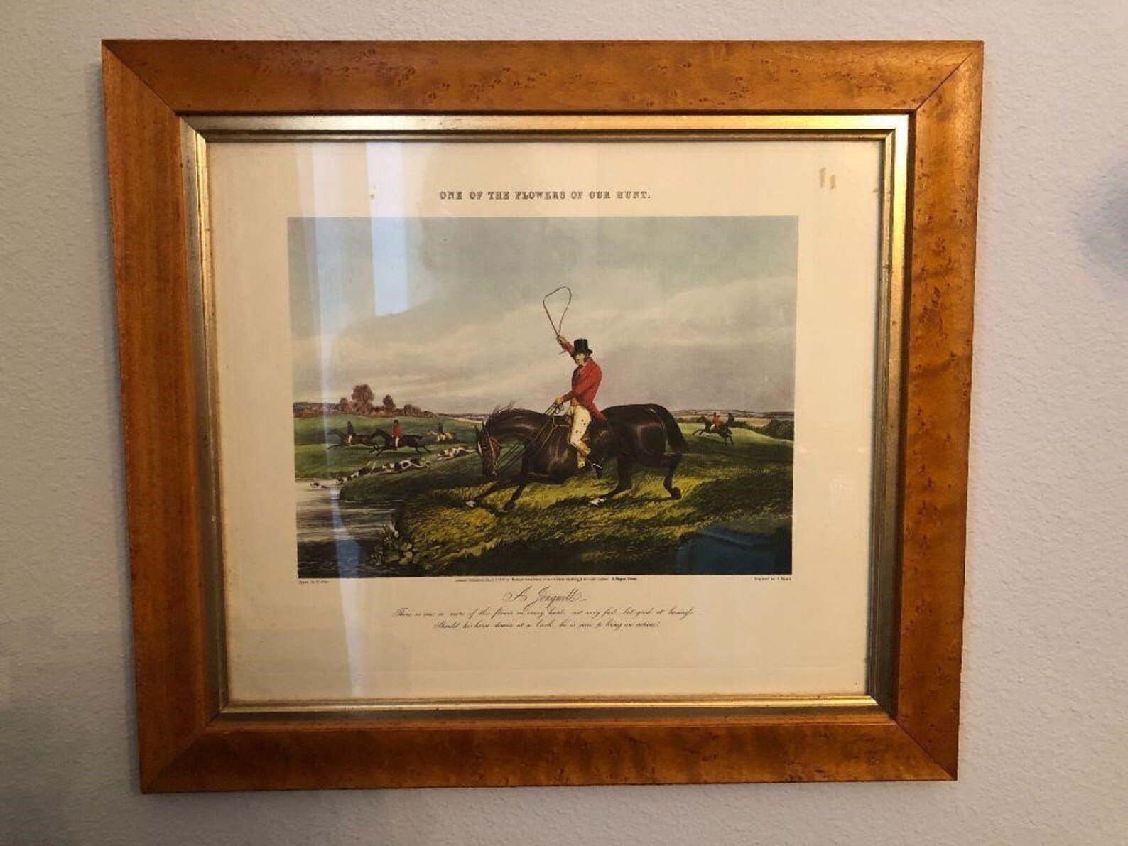 Etching by H. Alken and Engraved by J. Harris Cheshire Hunt - Etsy