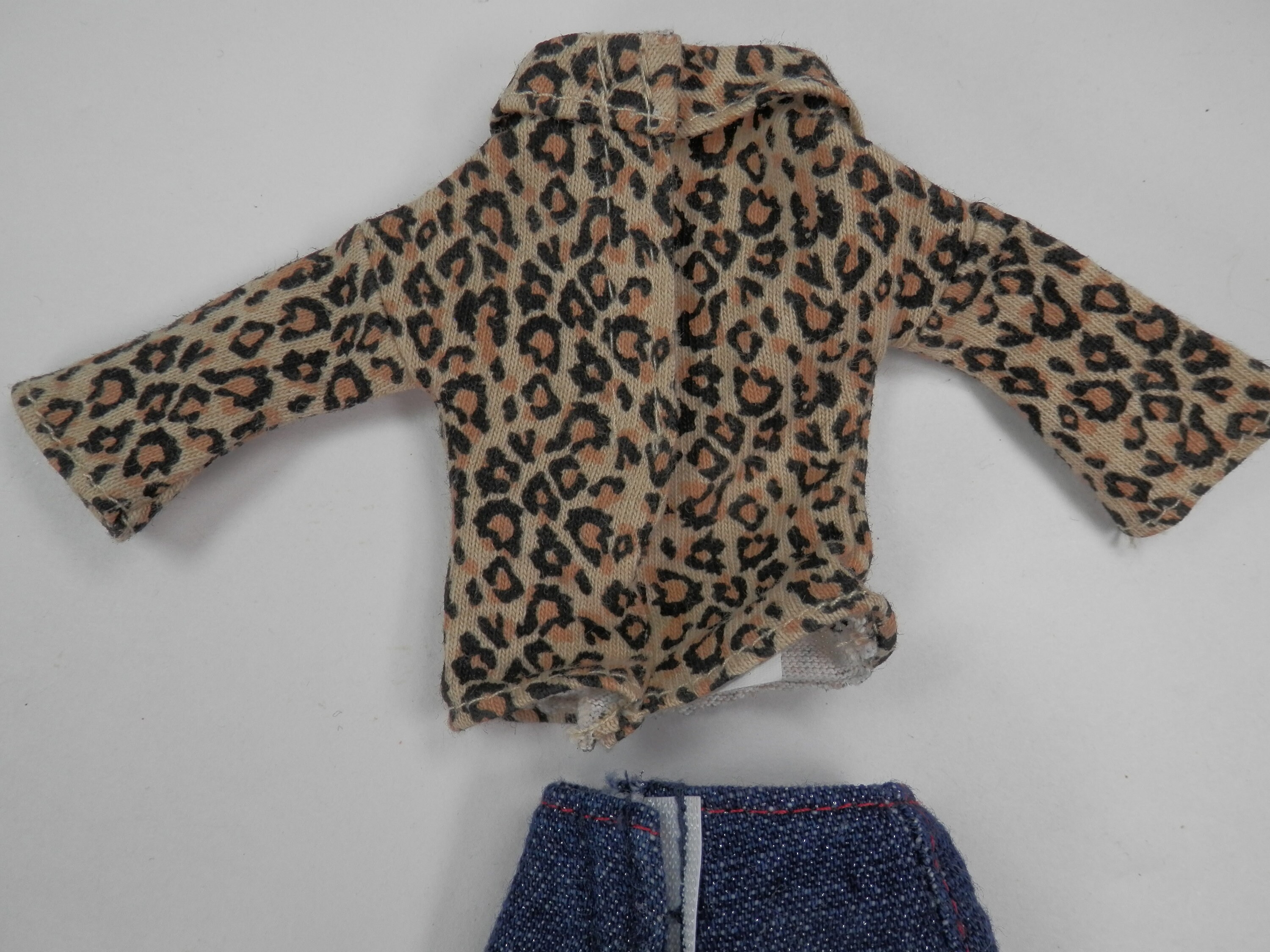 2000 Generation Girl Barbie My Room Leopard Cheetah Print Top Jeans ...