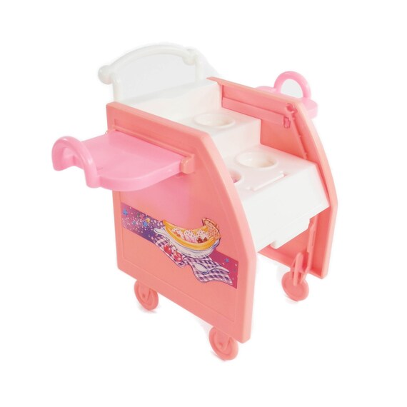 Vintage 1998 Barbie Candy & Ice Cream Parlor Pink Shop Cart - Etsy