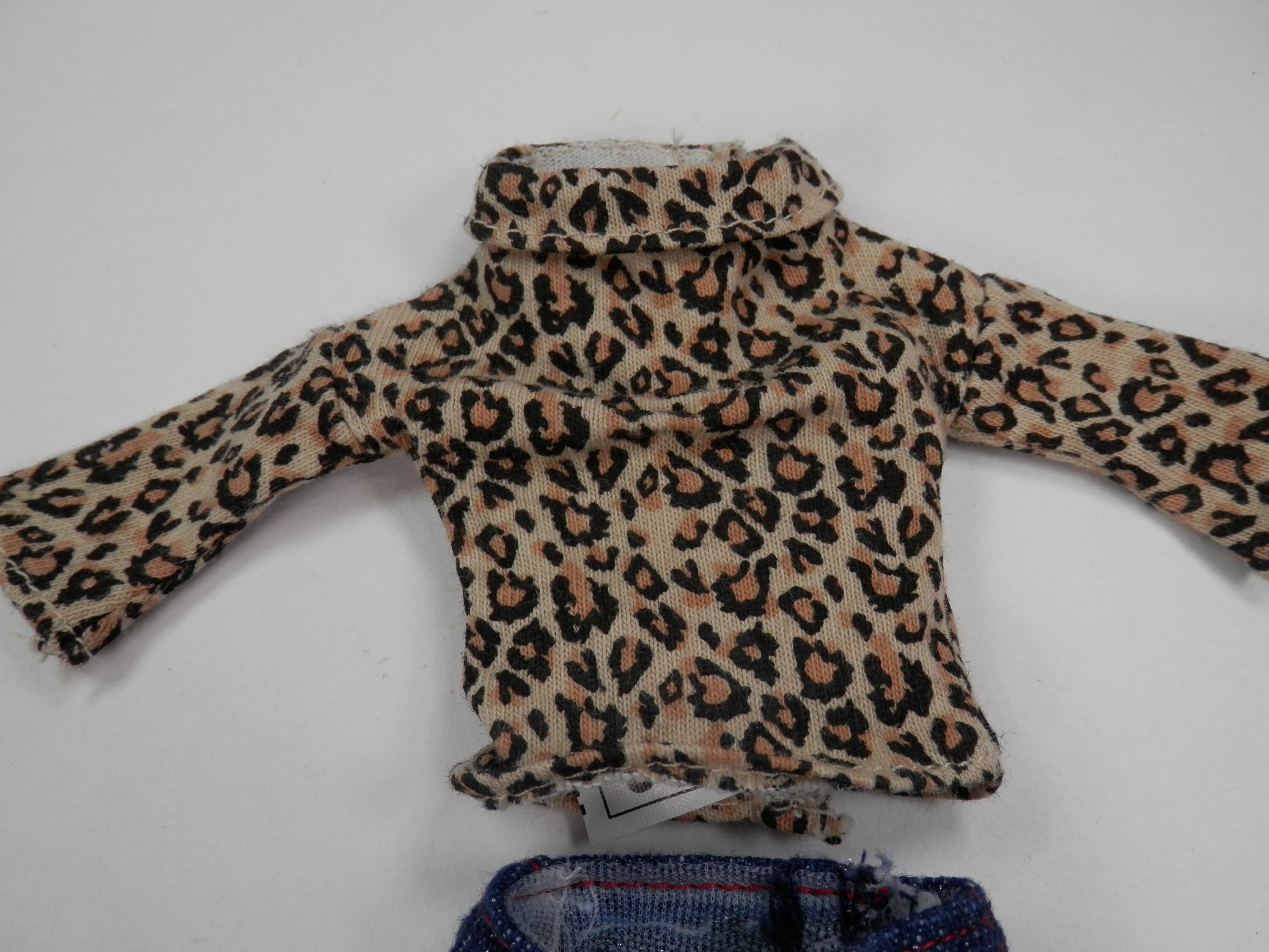 2000 Generation Girl Barbie My Room Leopard Cheetah Print Top Jeans ...