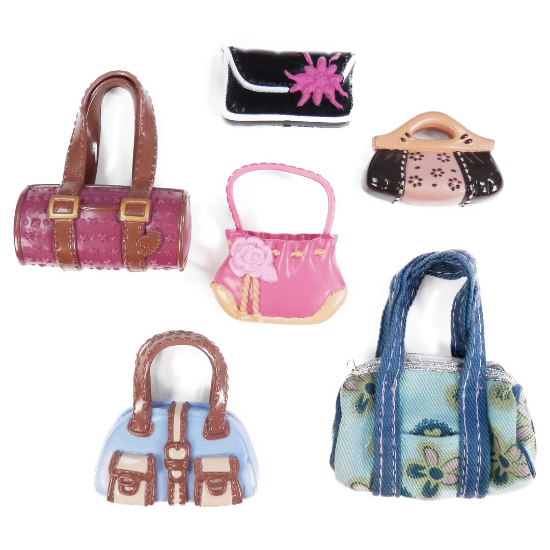2004 My Scene Mall Must Have Kenzie 6 Purses Clutch Barrel Duffle ...