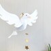 Baby Mobile - Baby Mobile Dove - Dove Mobile - Dove Nursery - Bird ...