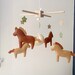 Horse Mobile Cowboy Nursery Baby Mobile Baby Crib Mobile Horse Mobile ...
