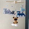 Baby Mobile baby Crib Mobile Train Mobile Neutral Baby Mobile Crib ...