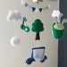 Baby Mobile Golf, Golfing Nursery, Golf Baby Decor, Custom Baby Crib ...