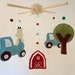 Baby Mobile - Baby Crib Mobile - Tractor Mobile - Farm Mobile - Baby ...