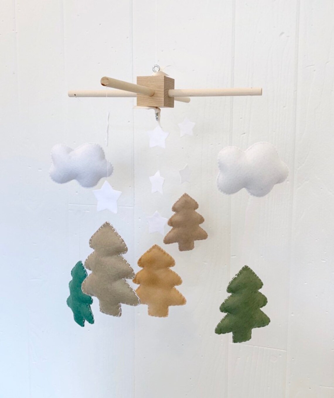 Felt Tree Baby Mobile - Woodland Nursery Decor - Etsy