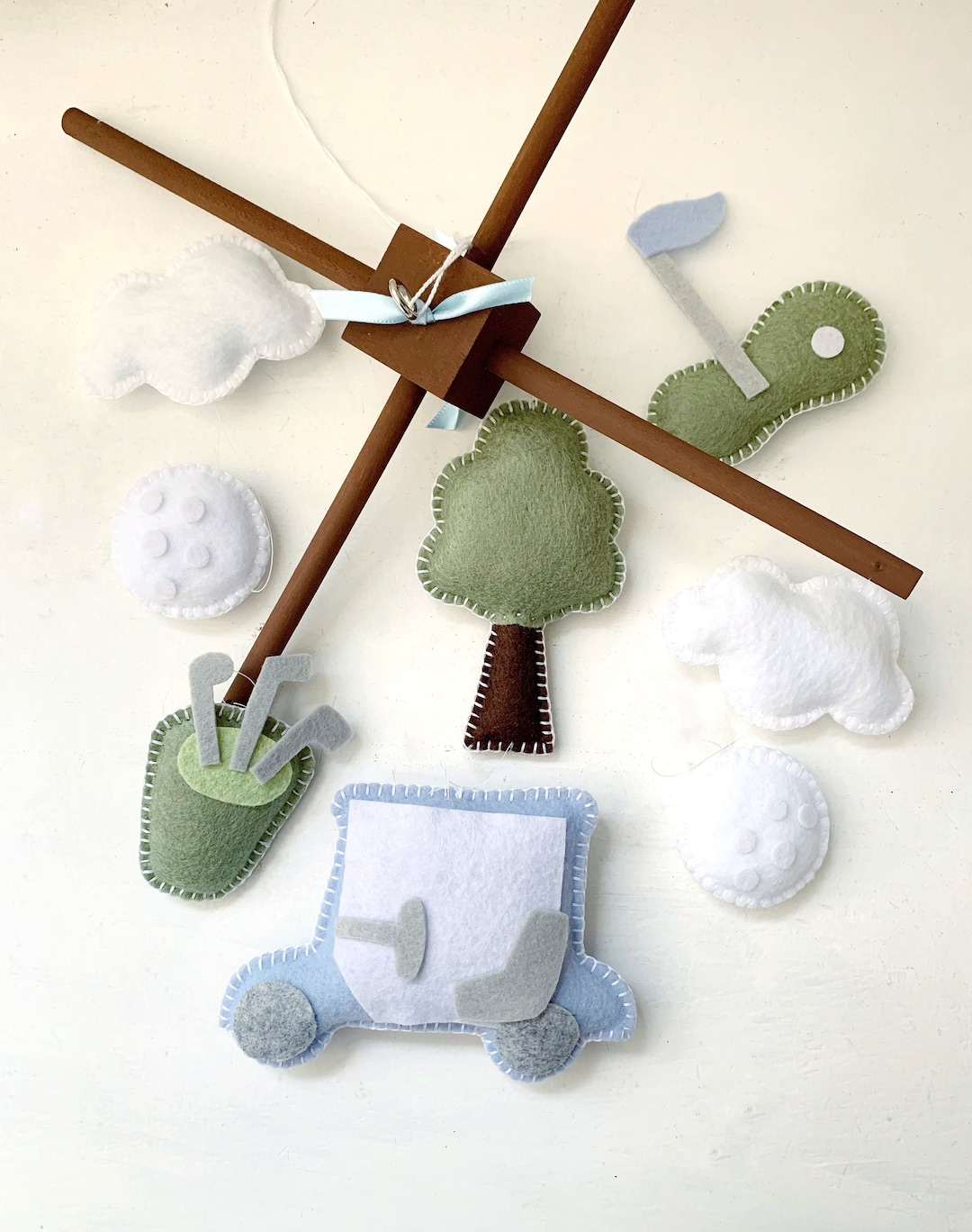 Baby Mobile Golf, Golfing Nursery, Golf Baby Decor, Custom Baby Crib ...