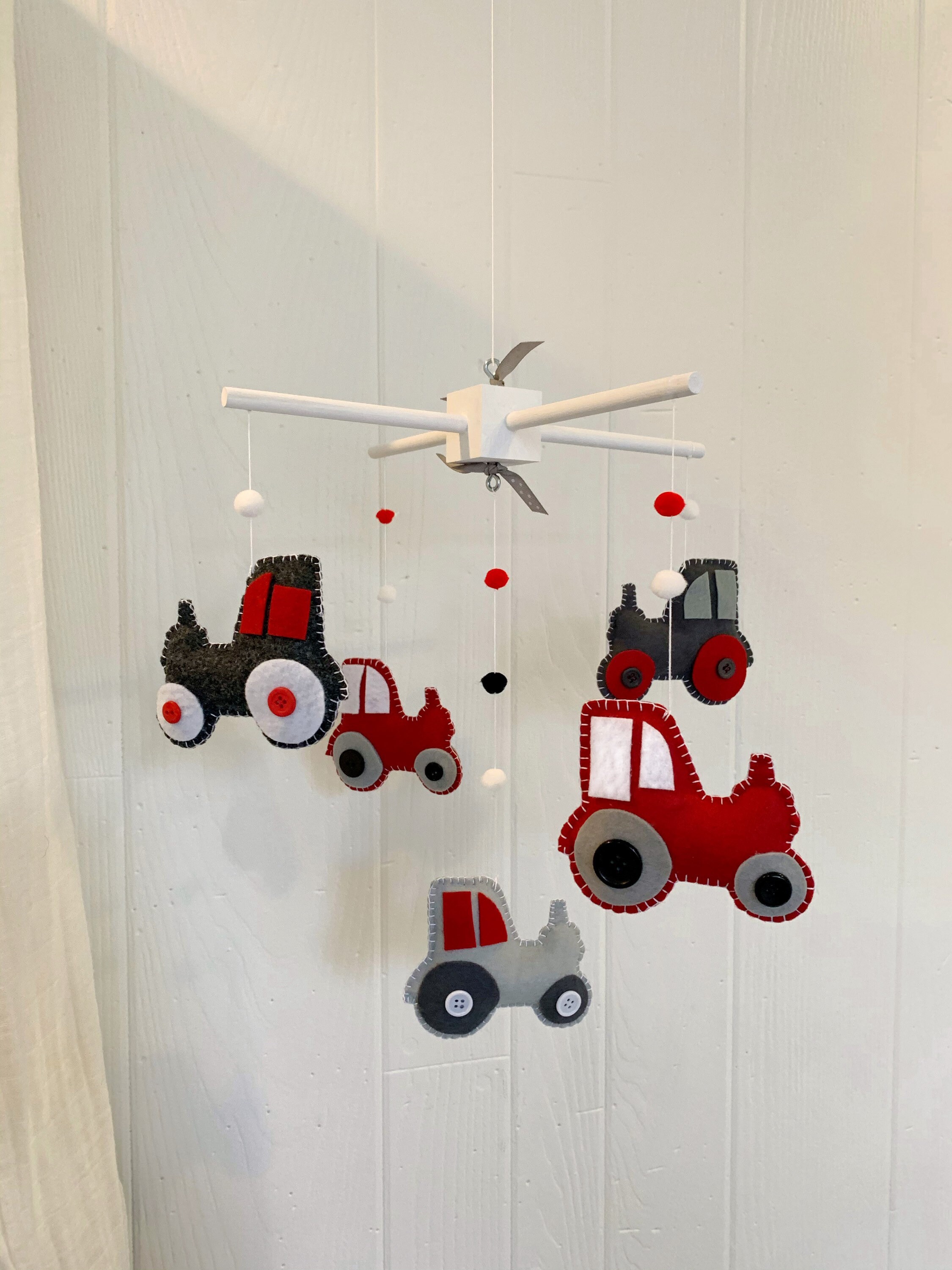 Baby Mobile Baby Crib Mobile tractor Mobile farm mobile | Etsy
