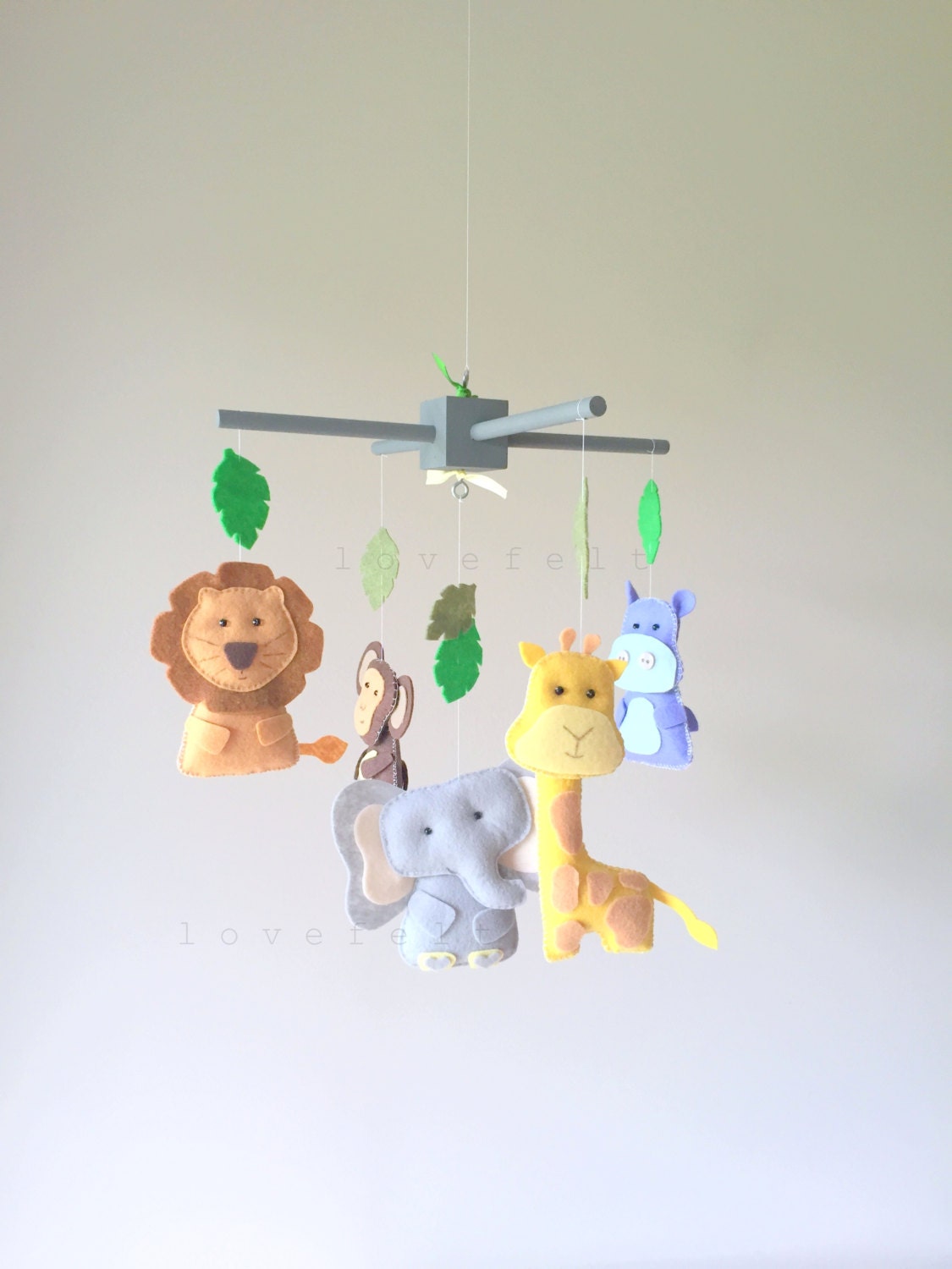 Baby Mobile Safari Baby Mobile Jungle Forest Mobile | Etsy