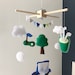 Baby Mobile Golf, Golfing Nursery, Golf Baby Decor, Custom Baby Crib ...