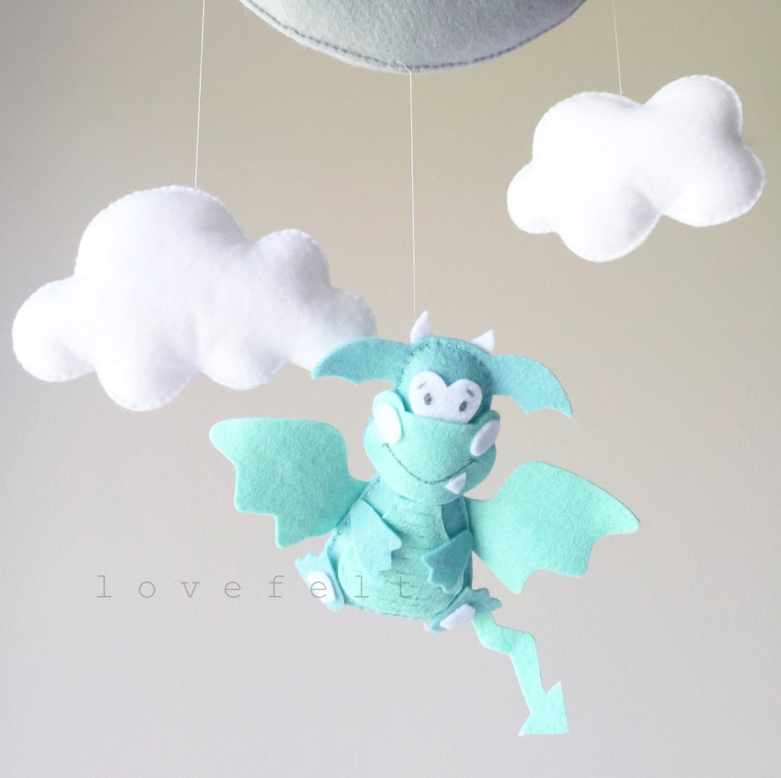 Dragon Baby Crib Mobile - Nursery Baby Mobile - Dragon Nursery Decor ...