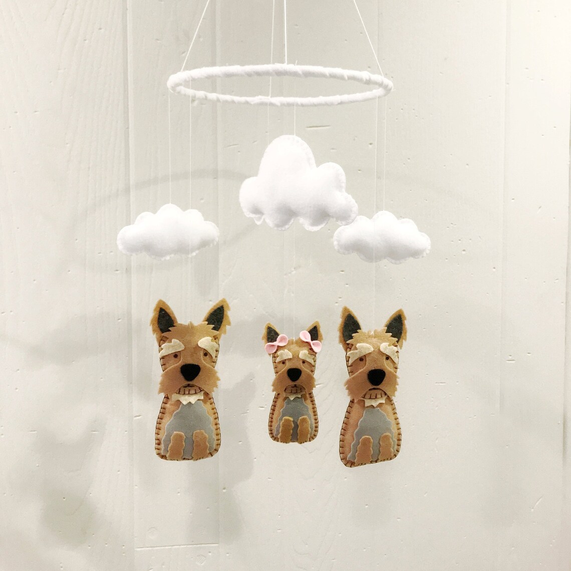 Baby Mobile - Dog Mobile - Baby Mobile Dog - Yorkie Mobile - Etsy